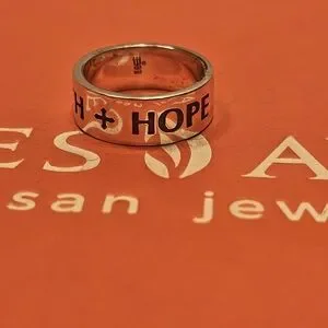 James Avery | Jewelry | Retired James Avery Faith Hope Love Ring | Poshmark